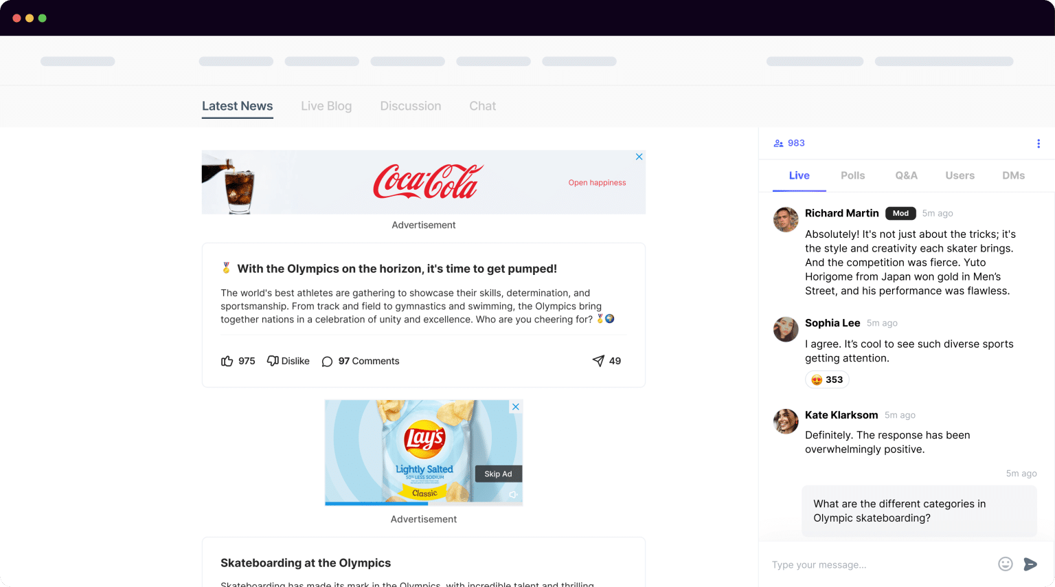 Arena: Create an AI-powered Community on Your Website | Arena