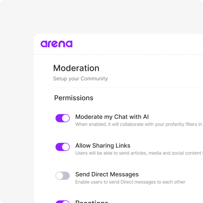 Social & Communities - Arena