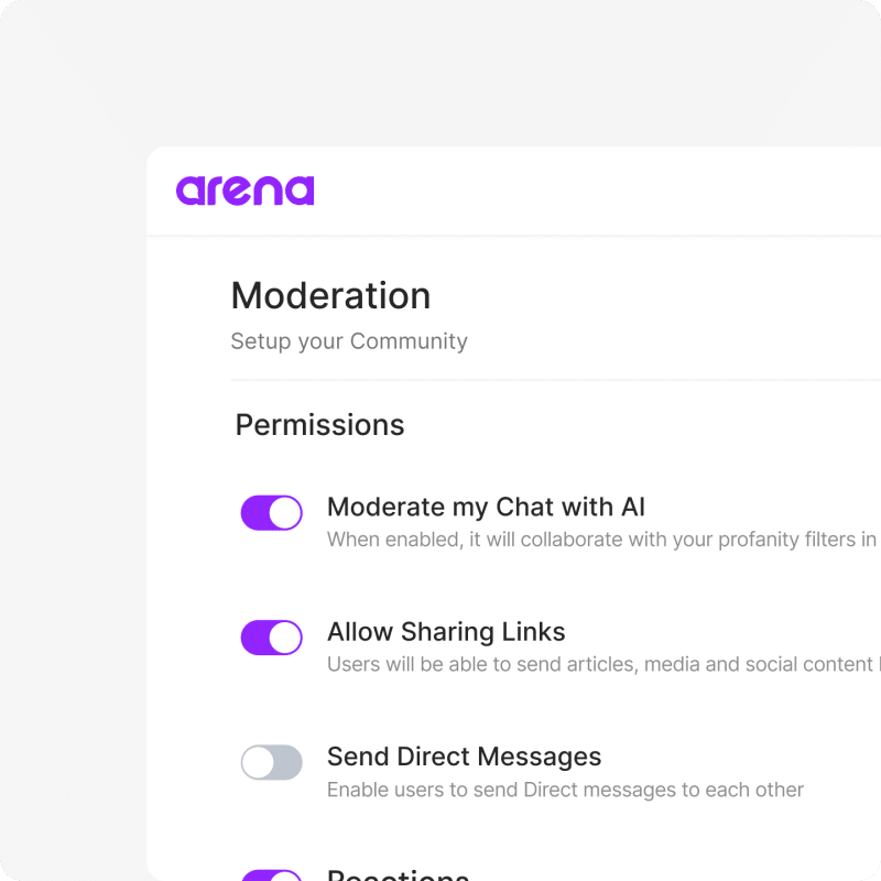 Social & Communities - Arena